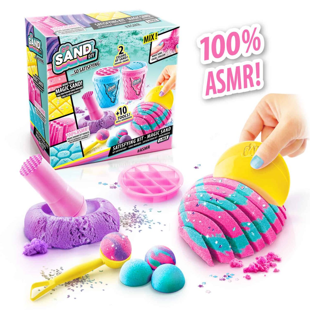So Sand DIY Twin Pack & Tools - Canal Toys USA